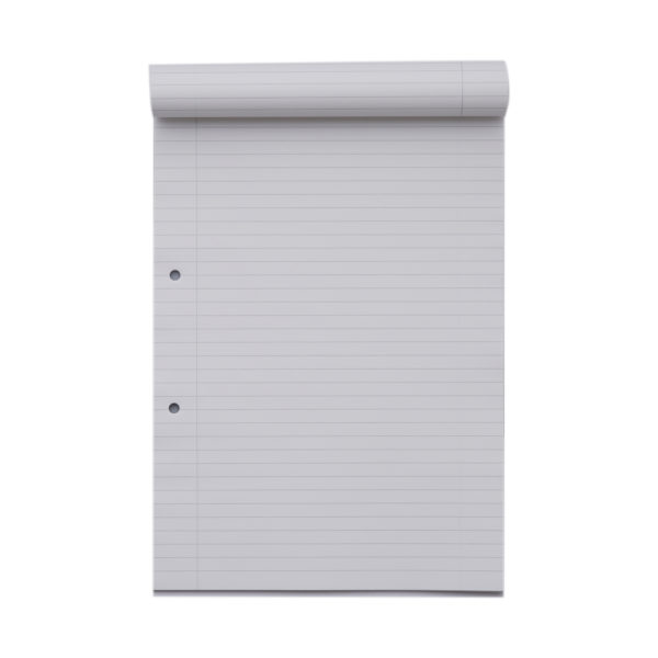 RHINO A4 Refill Pad - 8mm Lined + Margin | 160pg | RHINO Stationery